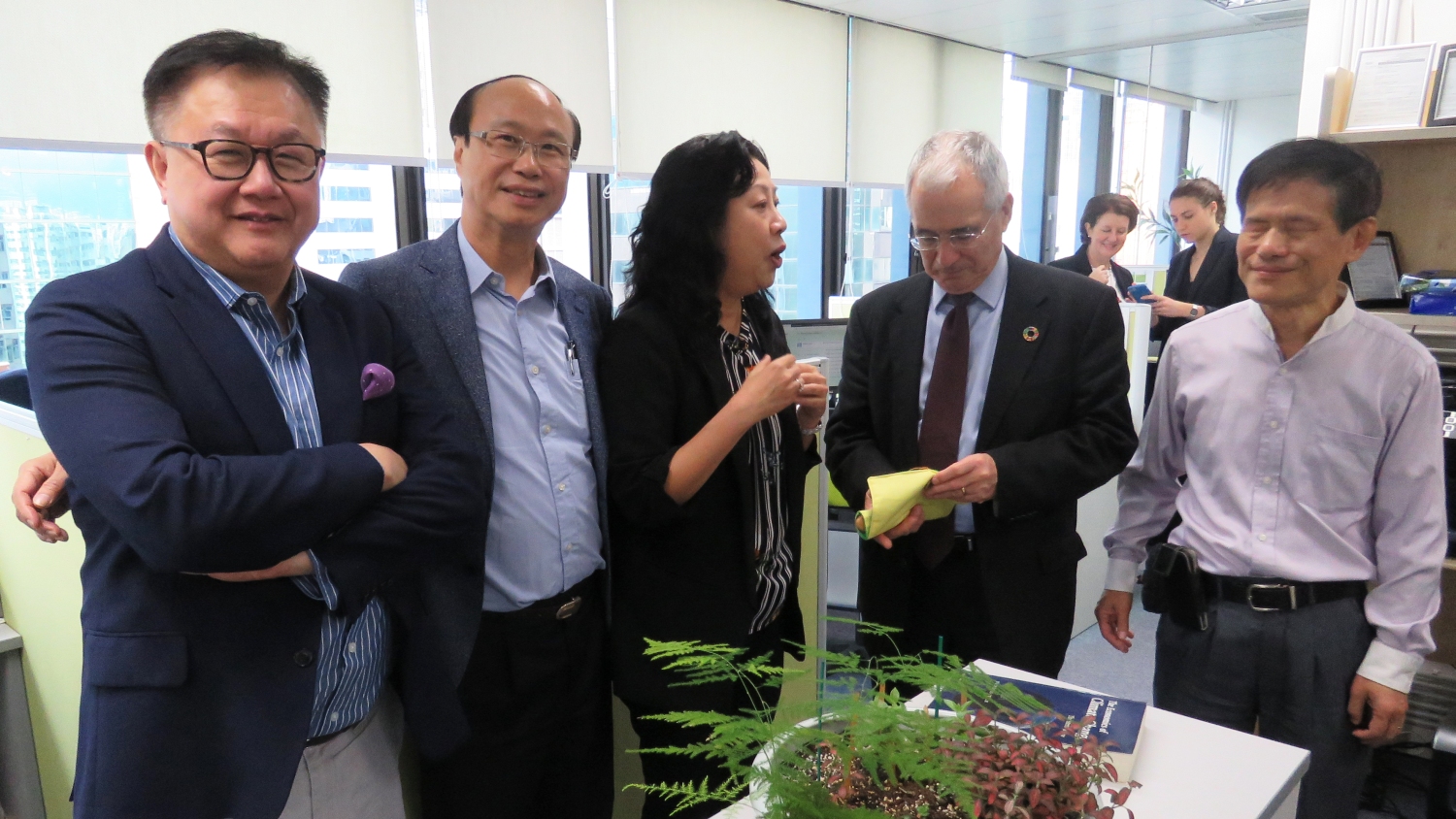 Professor Lord Nicholas Stern visited CCA - Climate Finance Asia